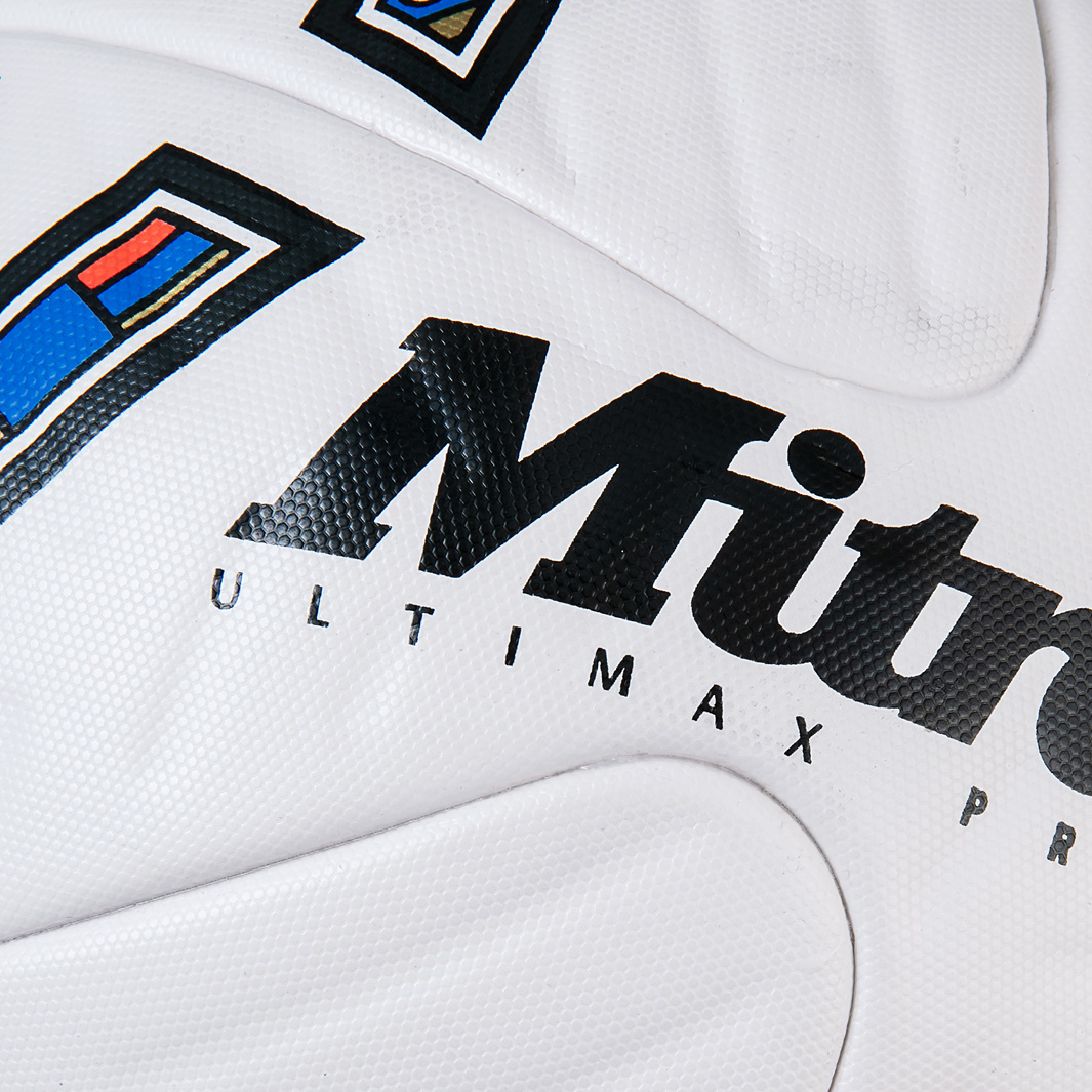 Mitre Ultimax Pro Ball - White/Bib Red/Blue - Footballs | Pro:Direct Soccer