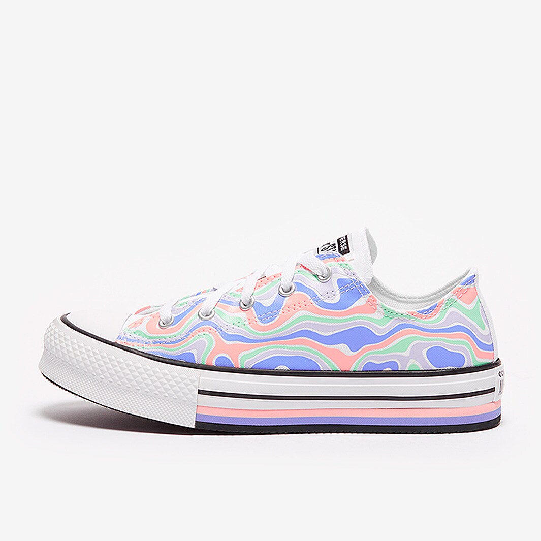 Converse Chuck Taylor All Star Eva Lift Sunset Swirl Older Kids ...
