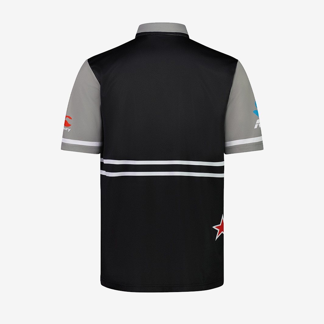 Canterbury Blackcaps T20 WC Shirt - Black - Cricket Replica