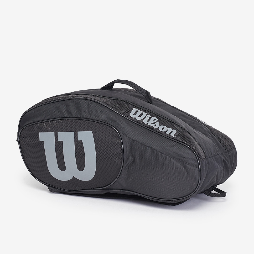Wilson Team Padel Bag - Black/Charcoal - Padel Bags