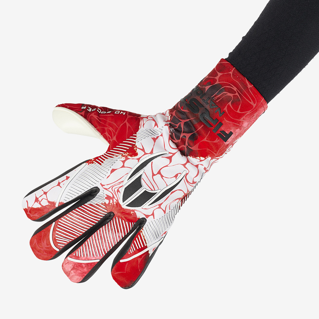HO Switzerland First Nation Gloves - Red/White - Mens GK Gloves