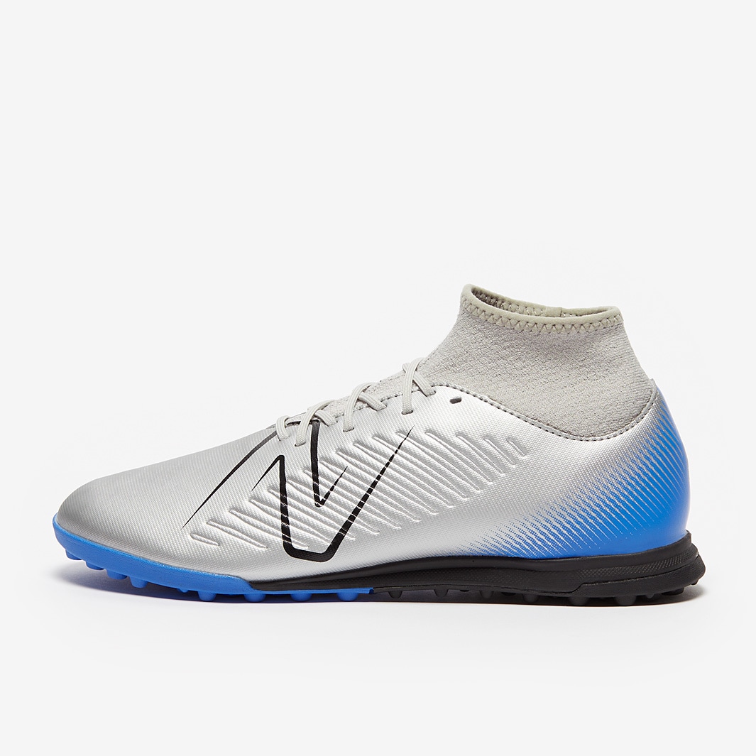 New Balance Tekela V4 Magique TF - Plateado/Lapis Brillante - Botas ...