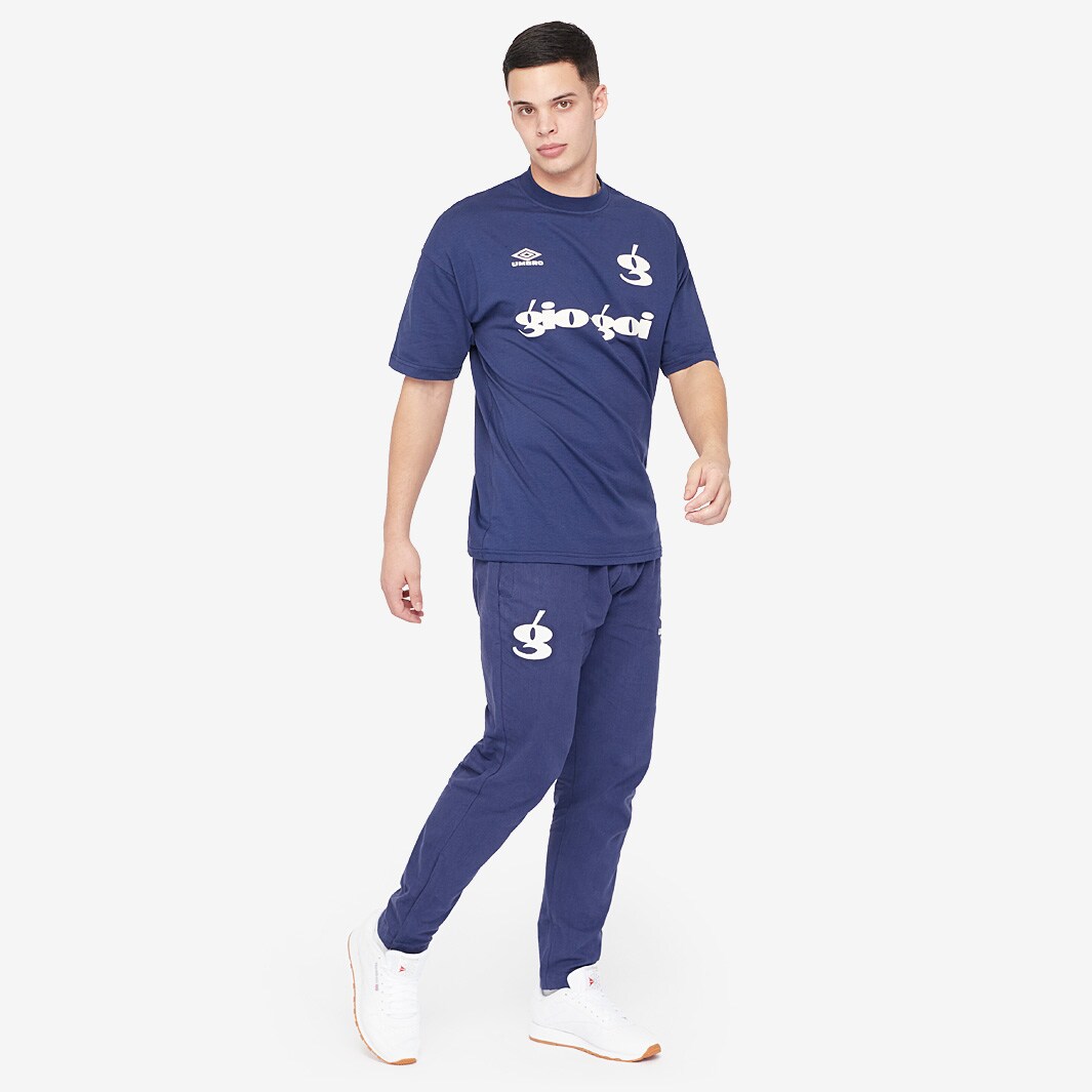 Umbro x Gio-Goi Logo Tee - Patriot Blue/Marshmallow - Umbro x Gio-Goi ...