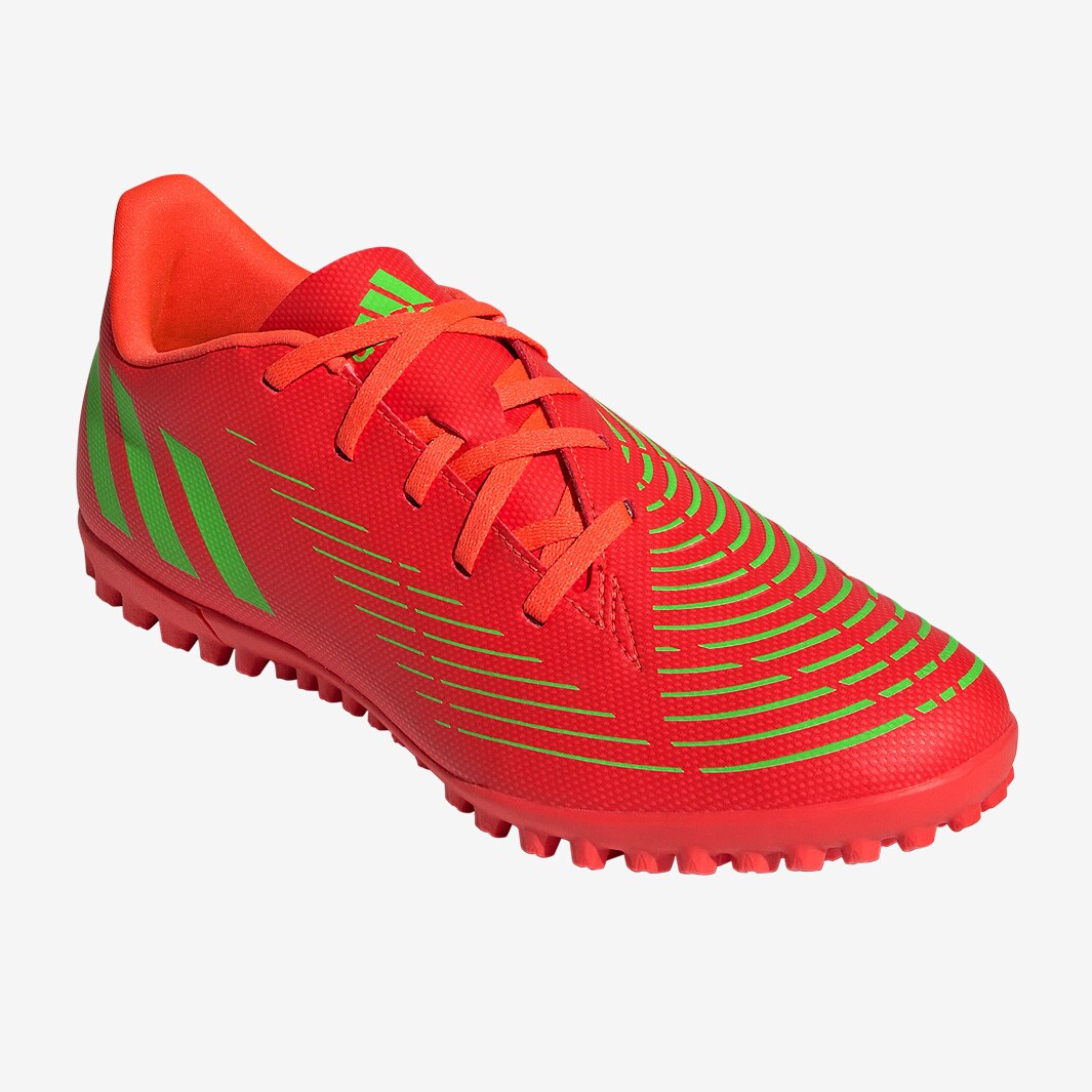 adidas Predator Edge.4 TF - Solar Red/Solar Green/Core Black - Mens Boots
