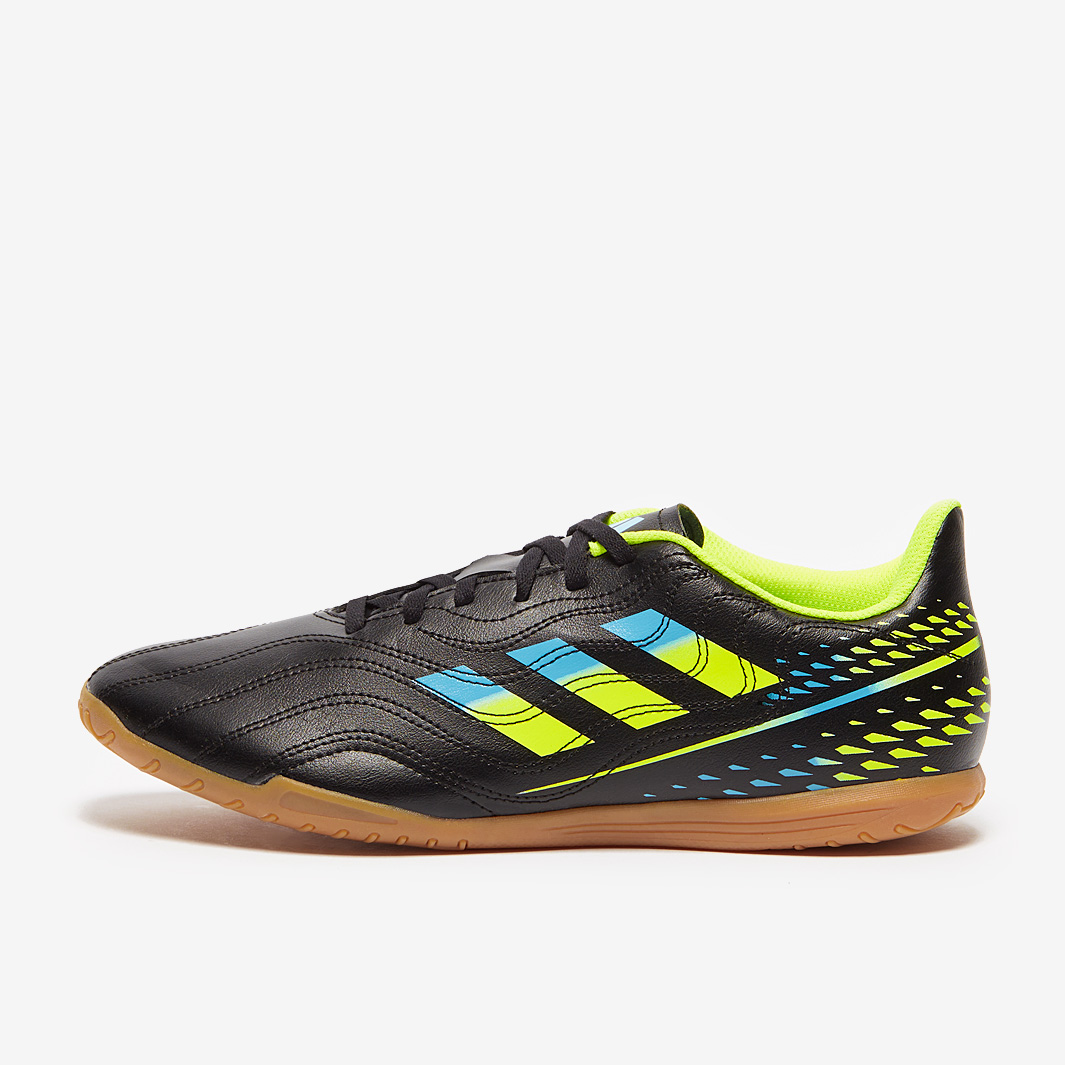 adidas Copa Sense.4 IN - Core Black/Bright Cyan/Team Solar Yellow ...