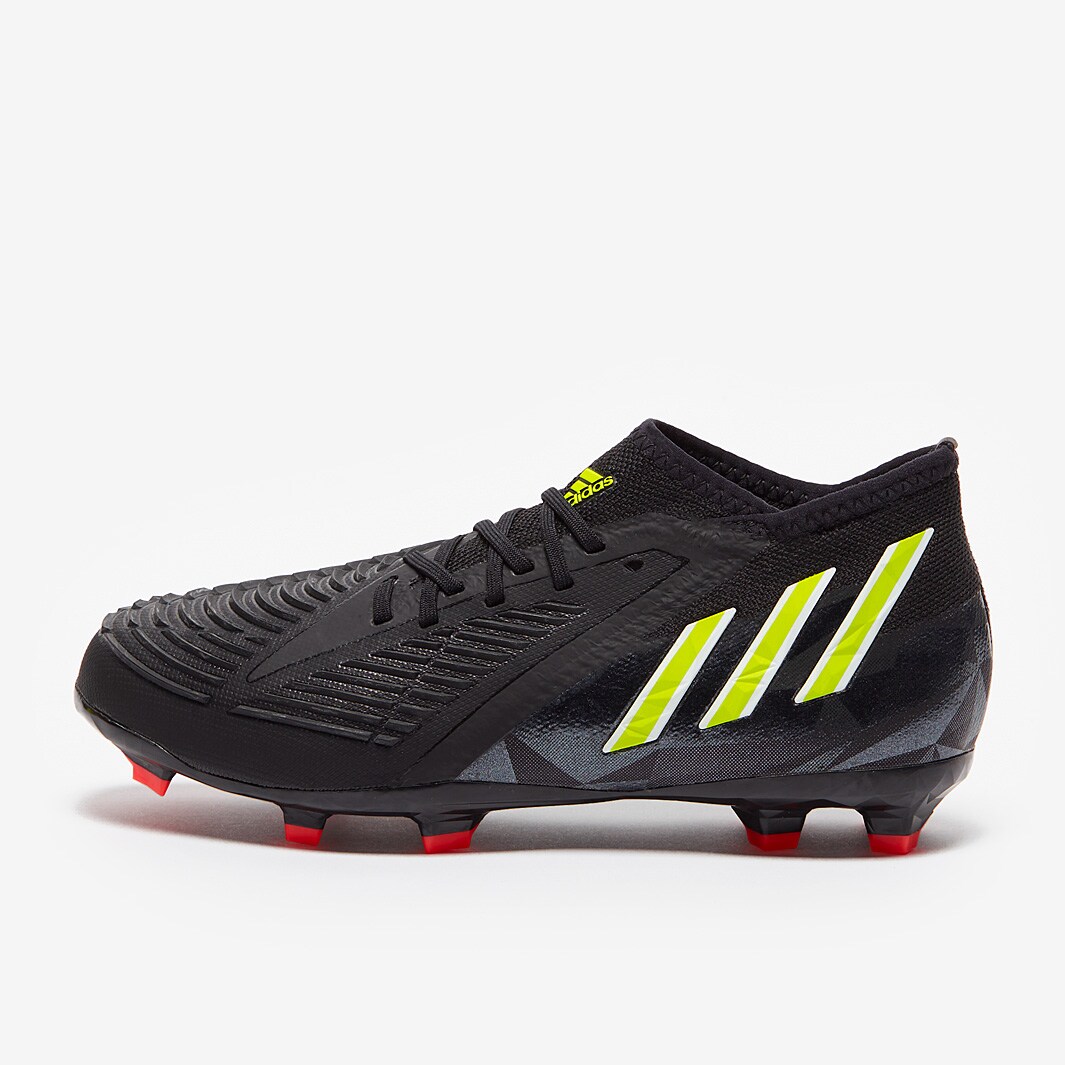 adidas Predator Edge.1 FG para niños - Negro/Amarillo Solar/Rojo Solar ...
