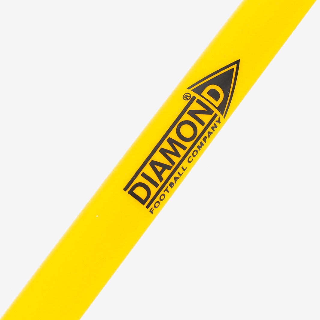 Diamond 1M Agility Pole Set (10 In A Carry Bag) - Yellow - Coaching Aids