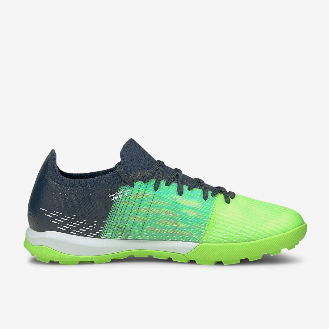 Puma ULTRA 3.3 TT Green glare-aqua-spellbound - Mens Cleats