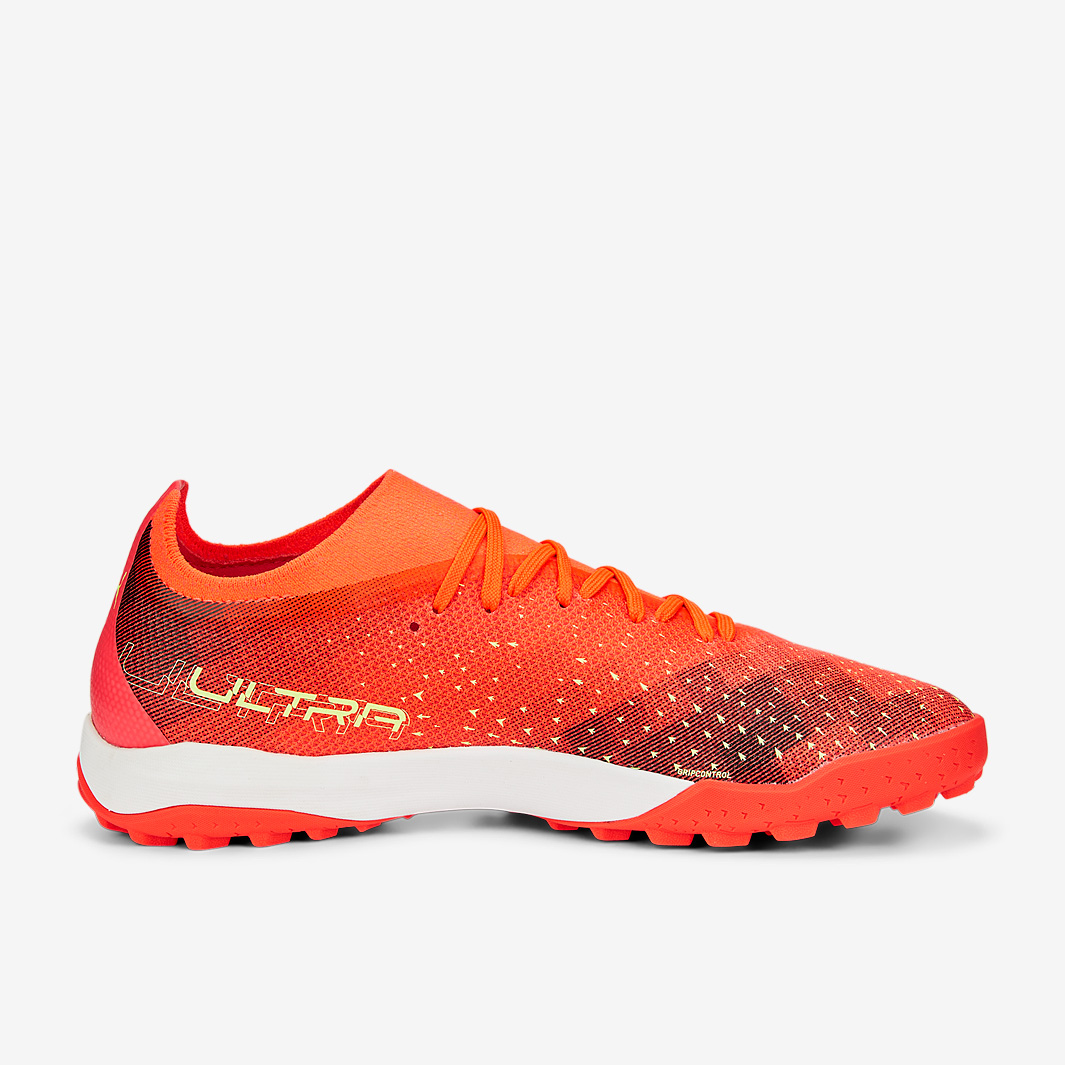 Puma Ultra Match TT - Corallo Acceso/Fizzy Chiaro/Nero Puma - Campi ...