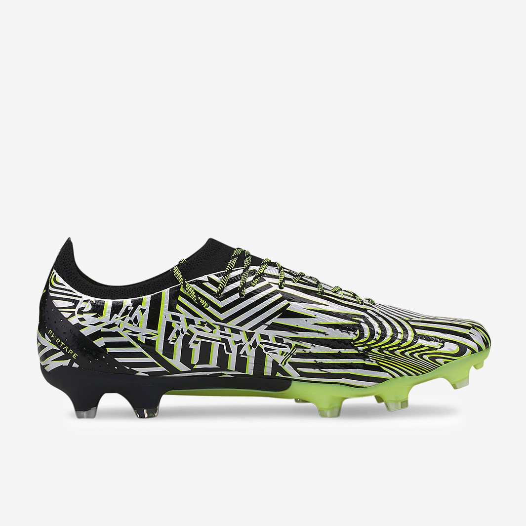 Puma Ultra Ultimate Teaser FG/AG - Puma Black/Puma White/Fizzy Light ...