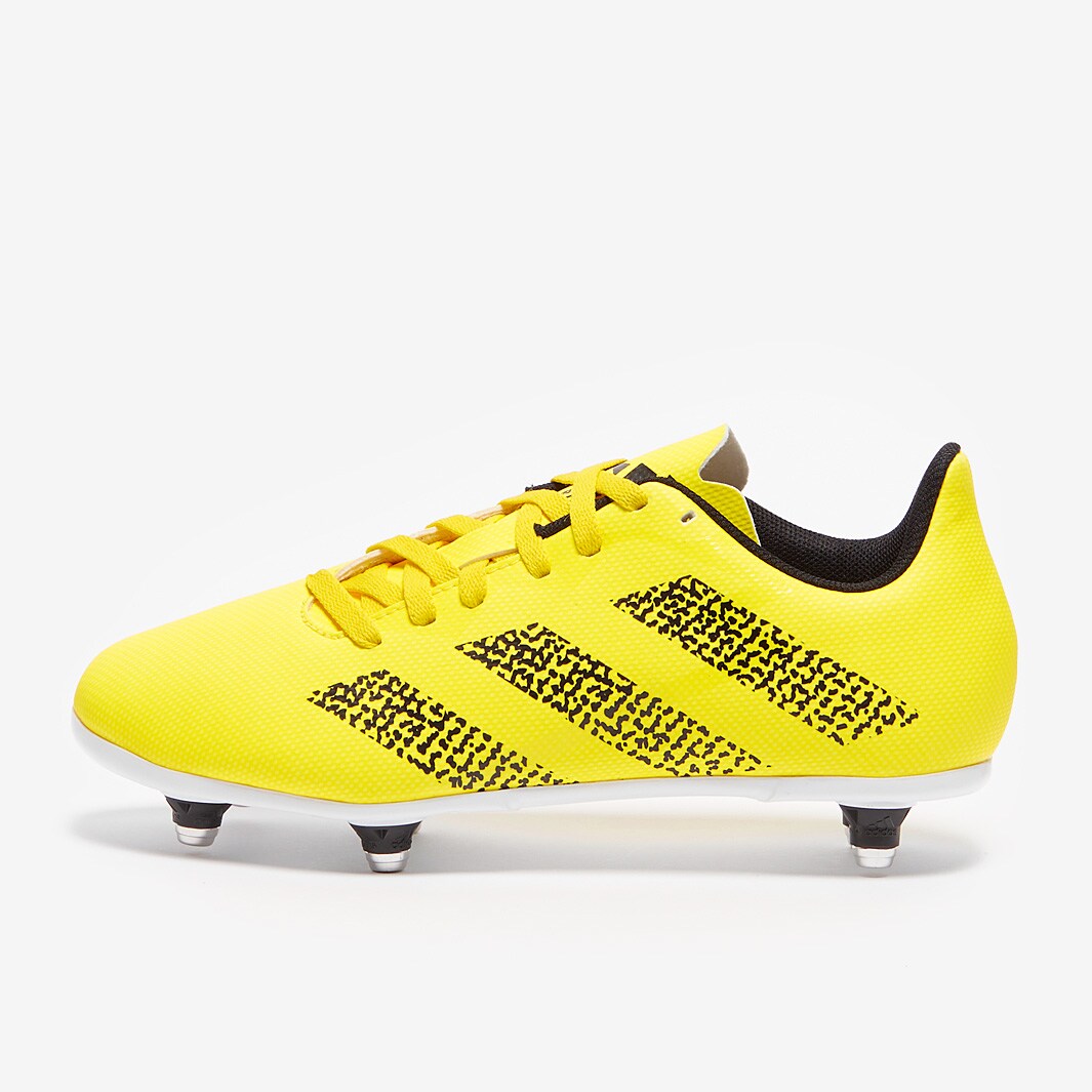 adidas Rugby Junior SG - Beam Yellow/Core Black/White - Junior Boots