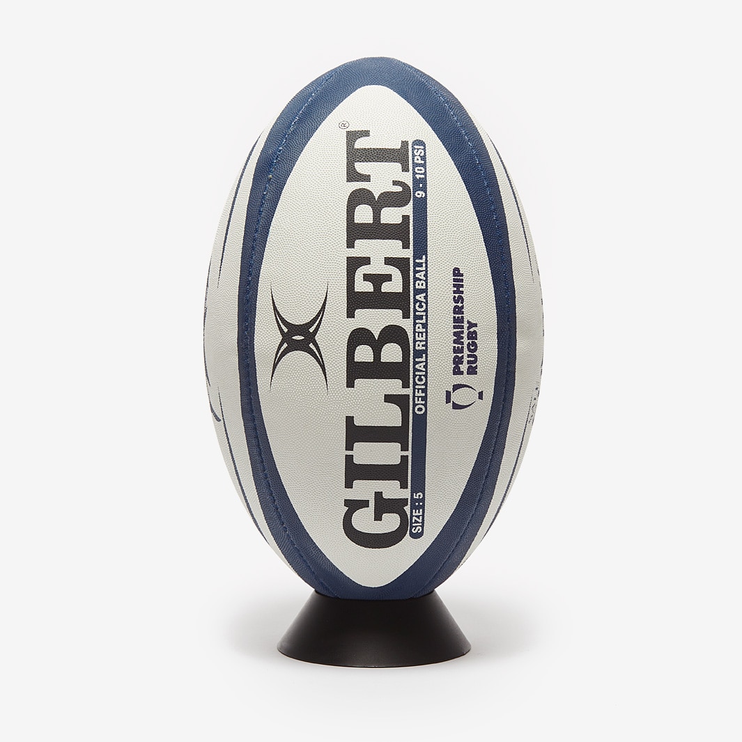 Gilbert Sale Sharks Replica Ball - White - Rugby Balls | Pro:Direct Rugby
