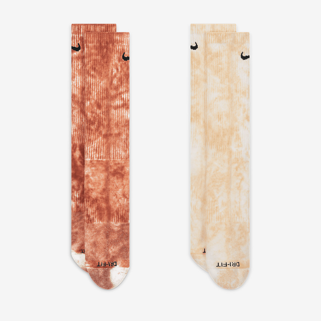 Calze Nike Sportswear Everyday Plus Cushioned Tie-Dye Crew (2 Paia ...