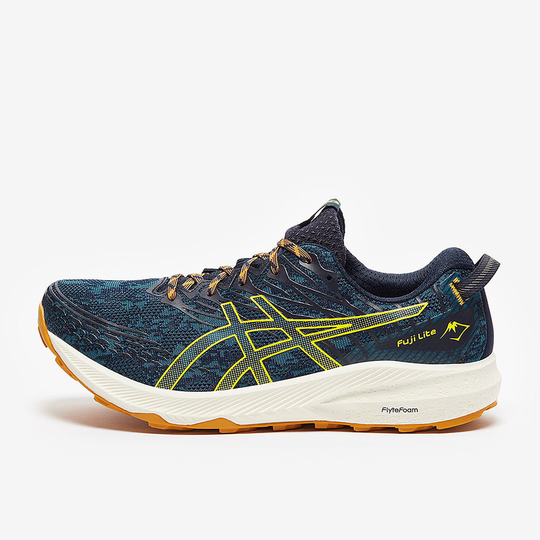 ASICS Fuji Lite 3 - Ink Teal/Golden Yellow - Mens Shoes