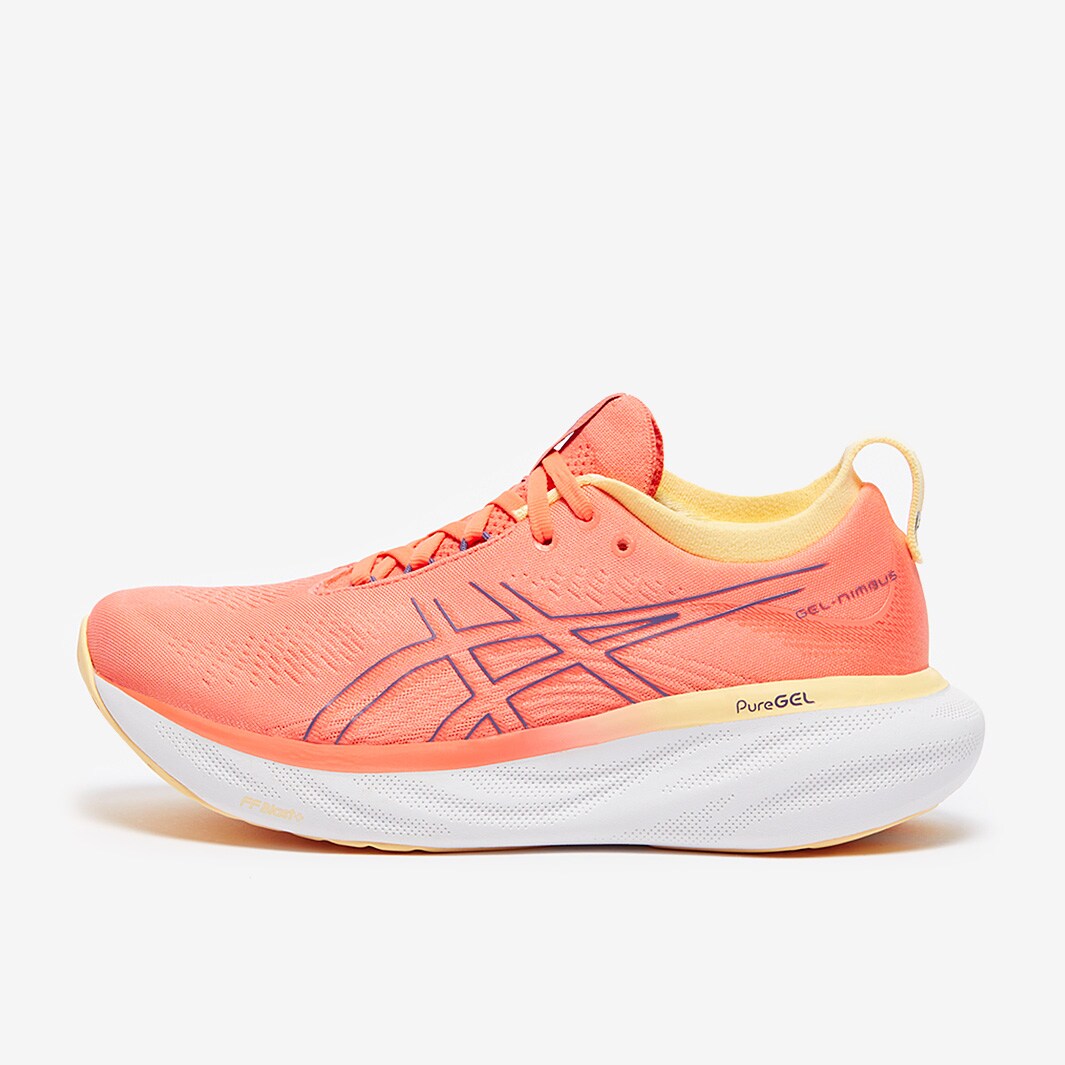 ASICS Womens Gel-Nimbus 25 - Papaya/Violet Quartz - Womens Shoes