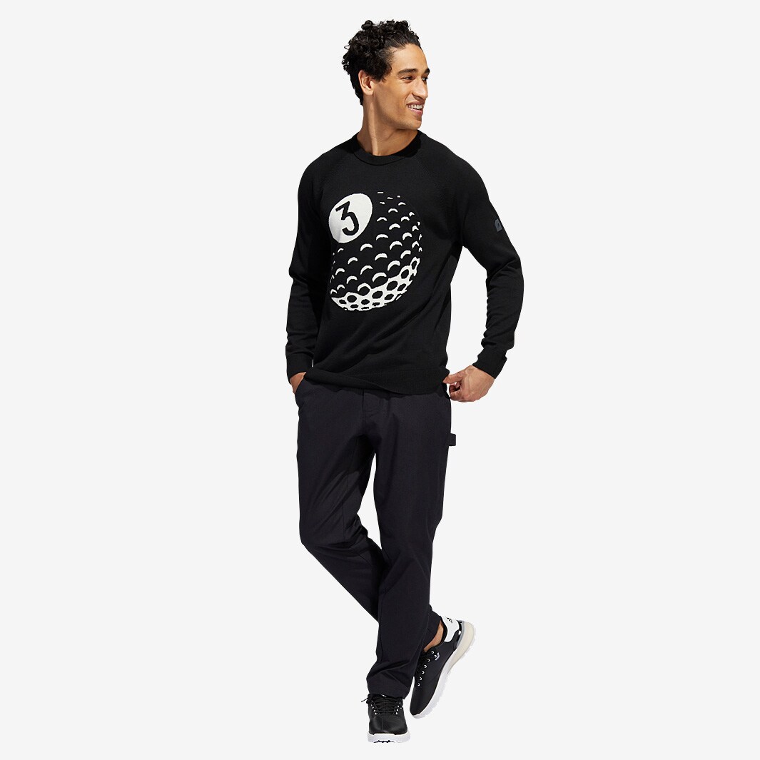adidas Adicross Sweater - Black - Mens Clothing