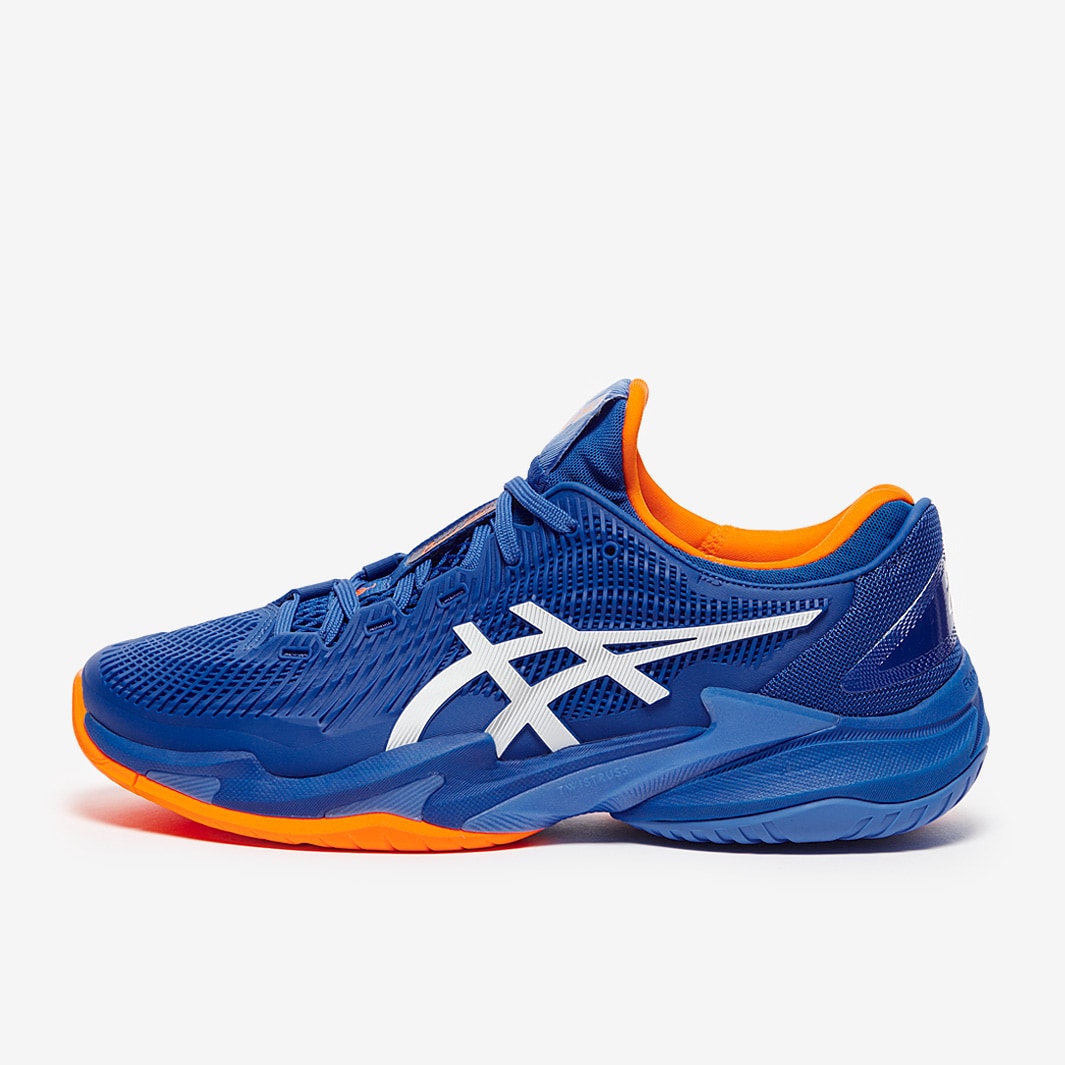 Asics Court FF 3 Novak - Tuna Blue/White - Mens Shoes | Pro:Direct Tennis