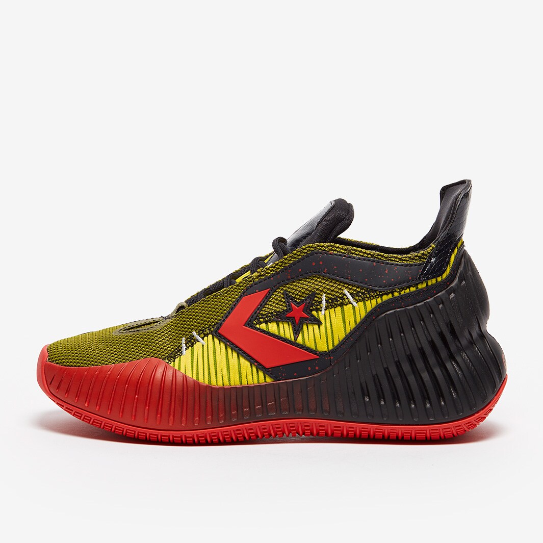 Converse All-Star BB Prototype CX Monster Mash-Up - Black/Laser Lemon ...