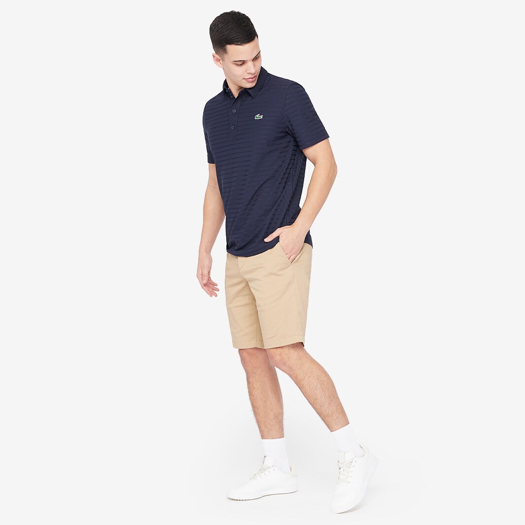 Lacoste Polo - Navy Blue/White - Mens Clothing