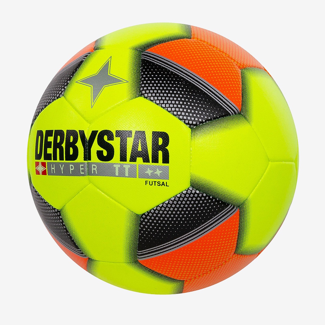 Derbystar Futsal Hyper Training Ball - Yellow/Red - Footballs | Pro ...