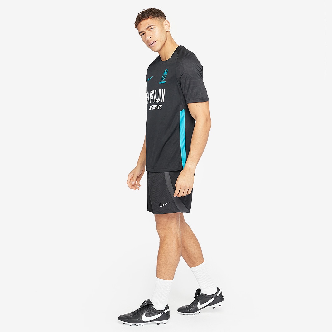 Nike Fiji 7s Training Top - Black/Chlorine Blue - Mens Replica