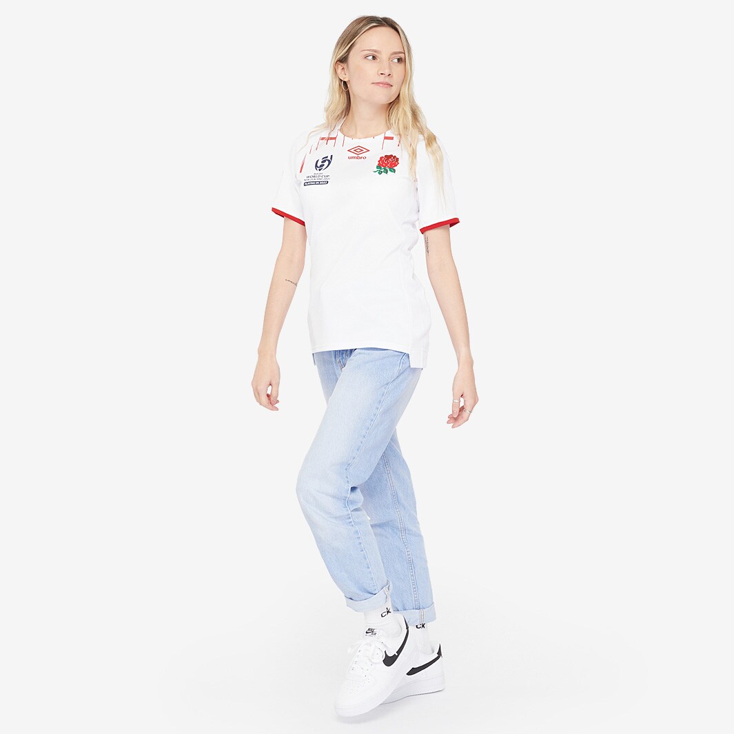 Umbro Red Roses 22/23 WRWC Home Replica Shirt - White - Womens Replica