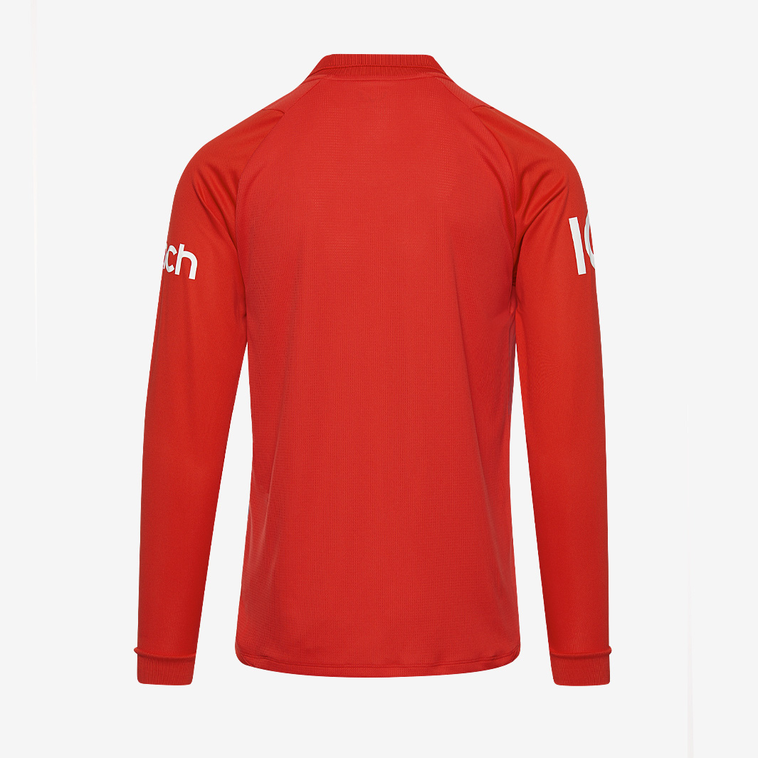 Castore ECB England T20 LS Shirt - High Risk Red - Cricket Replica ...