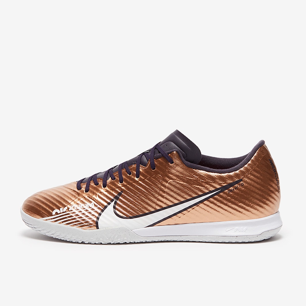 Nike Air Zoom Mercurial Vapor XV Academy IC - Metallic Copper/Metallic ...