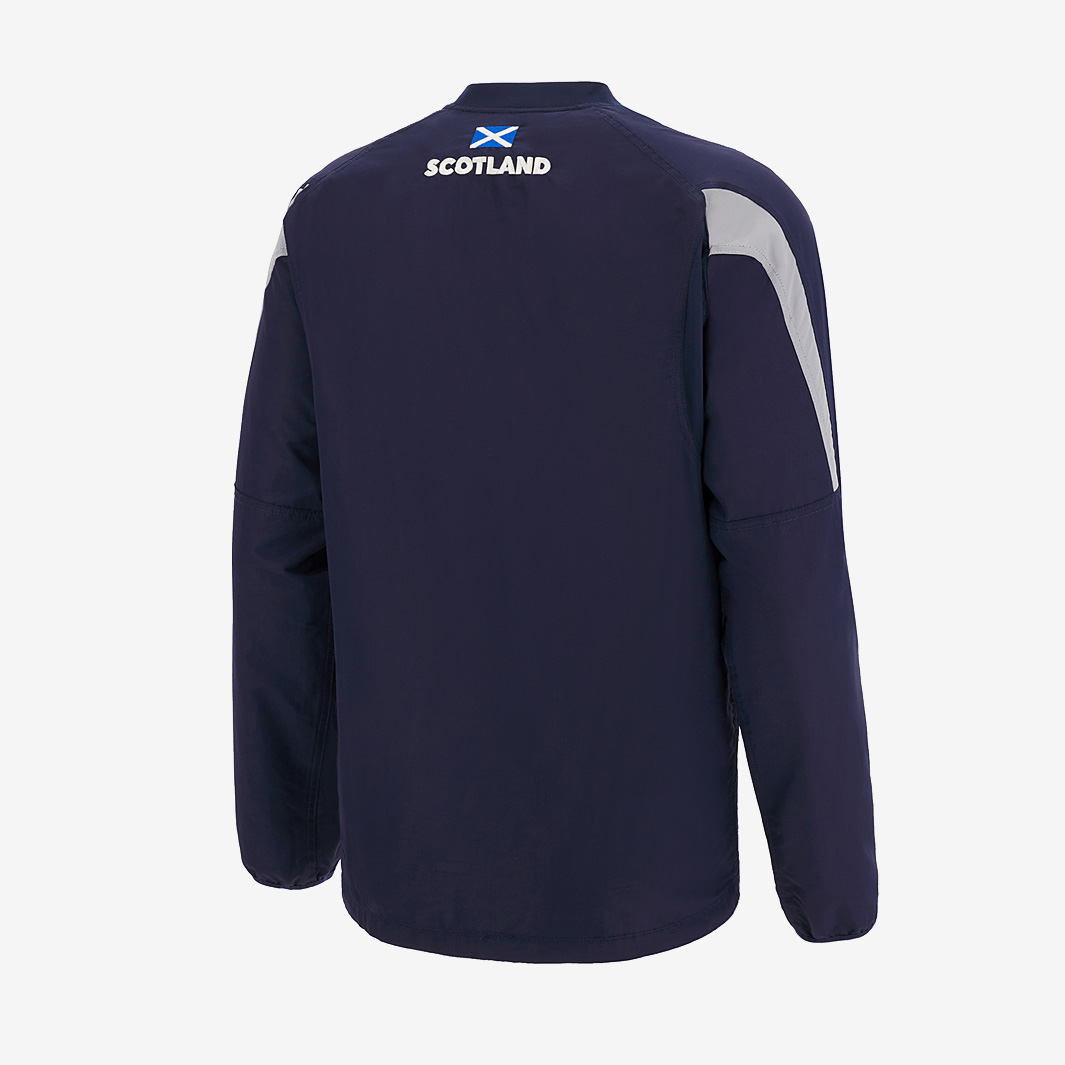 Macron Scotland 22/23 Contact Top - Navy - Mens Replica