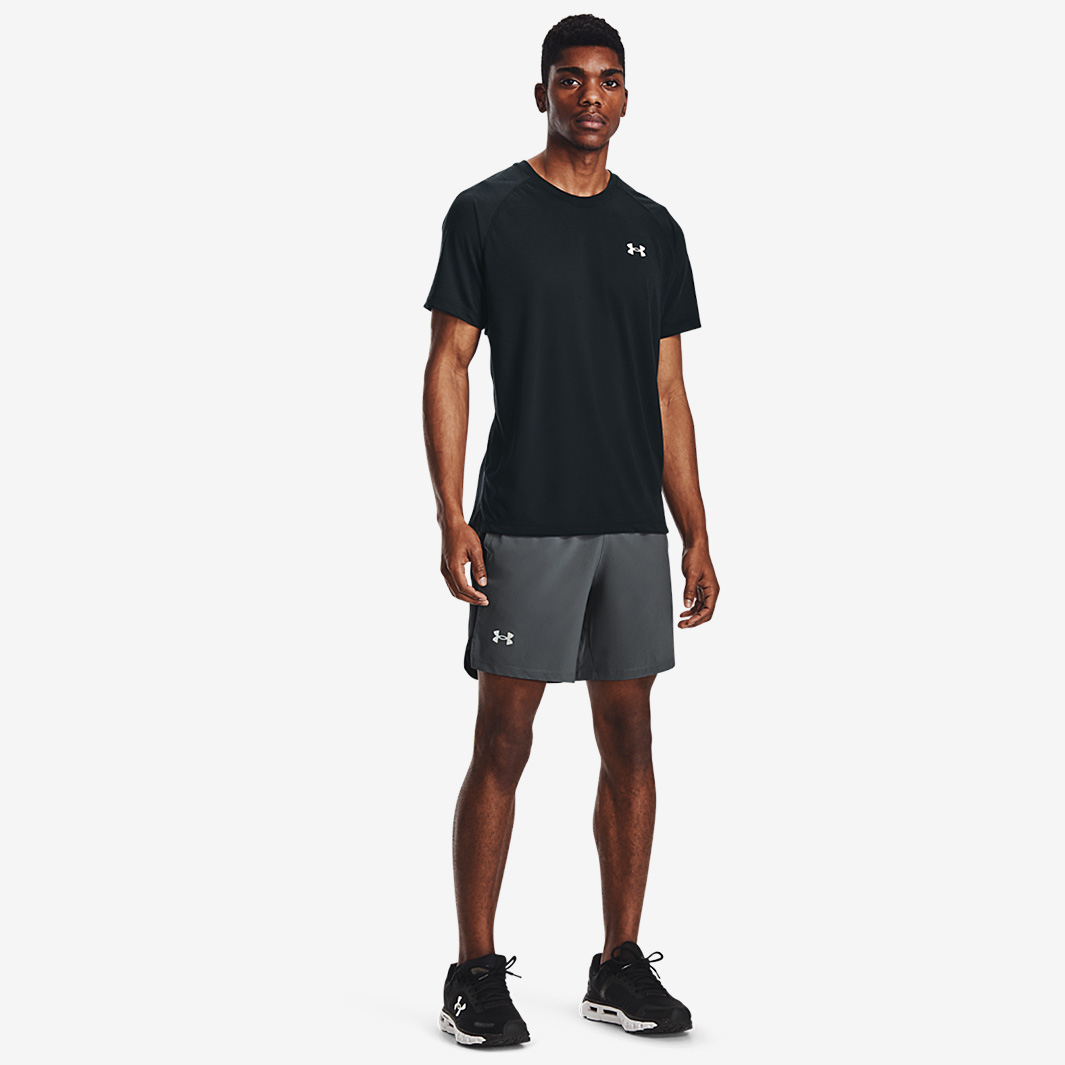 Under Armour Launch 7 Short - Pitch Gray/Black/Reflective - Mens ...