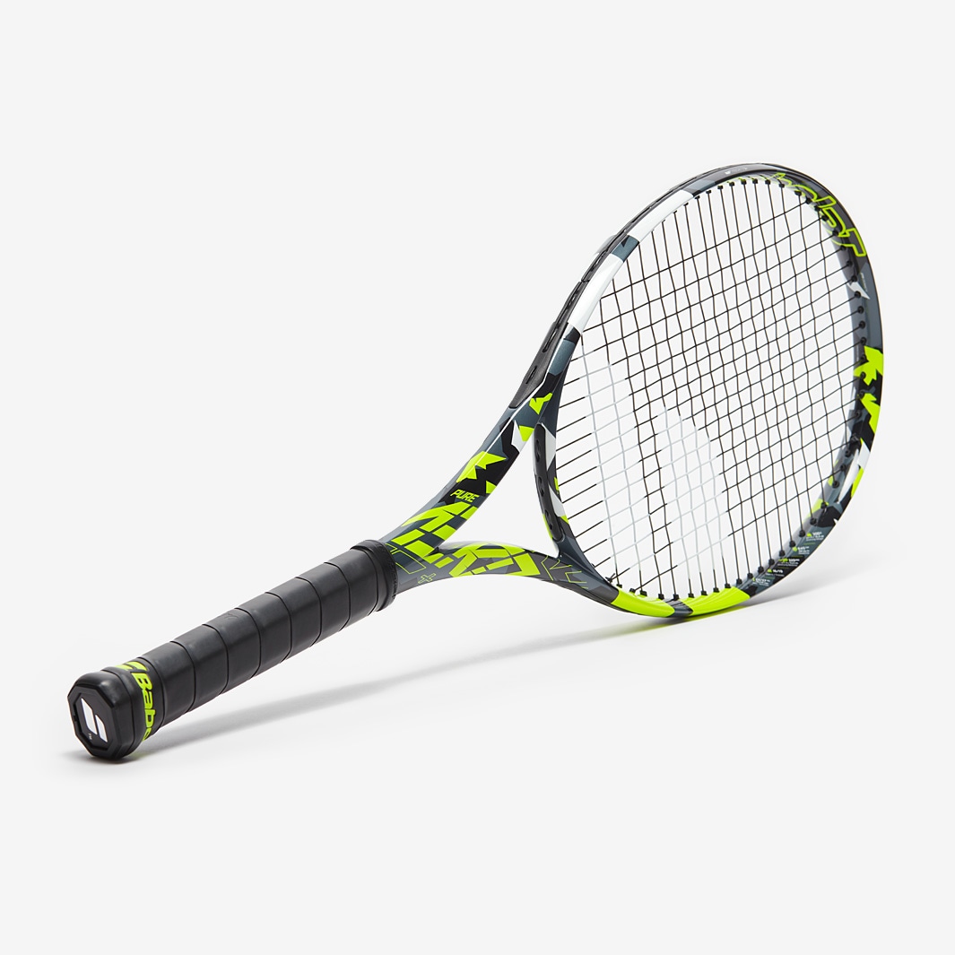 Babolat Pure Aero + - Grey/Yellow/White - Mens Rackets | Pro:Direct Tennis