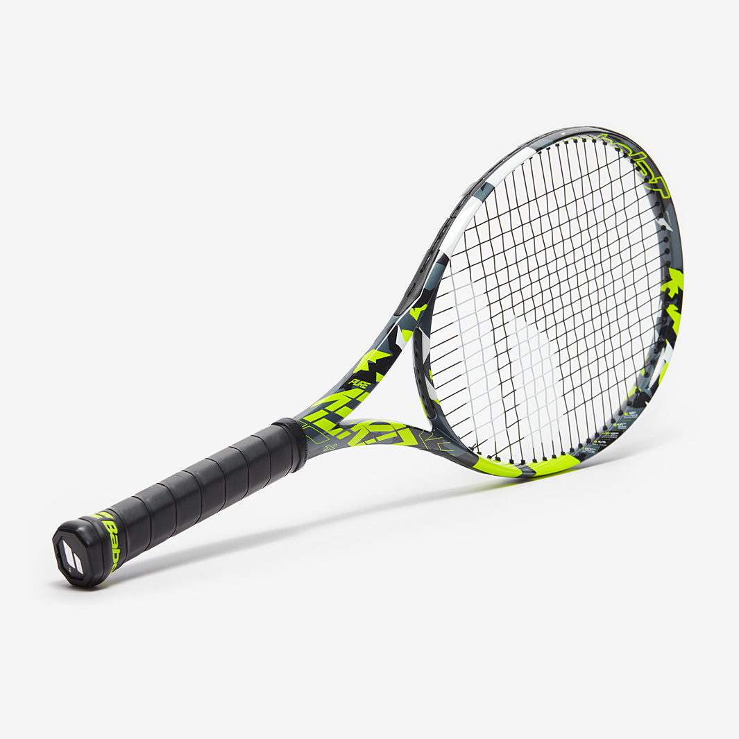 Babolat Pure Aero Grey Yellow White Mens Rackets Pro Direct Tennis Babolat Pure Aero Grey Yellow White Mens Rackets Pro Direct Tennis