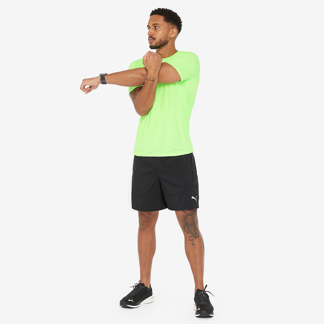 Puma Run Favorite Velocity 7" Session Shorts - Puma Black - Mens ...