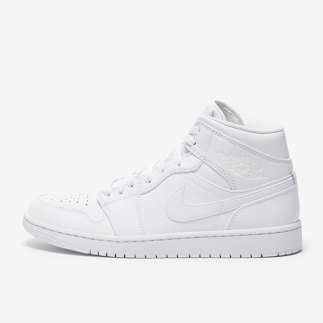 Air Jordan 1 Mid - Weiß - Herrenschuhe | Pro:Direct Soccer