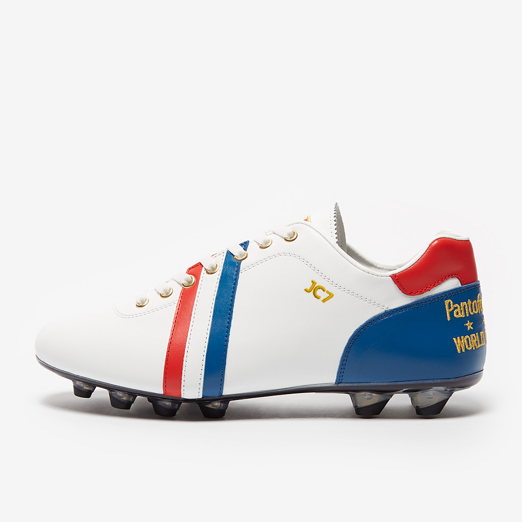 Pantofola dOro Lazzarini FG Made in Italy x France Edition - Weiß/Blau ...