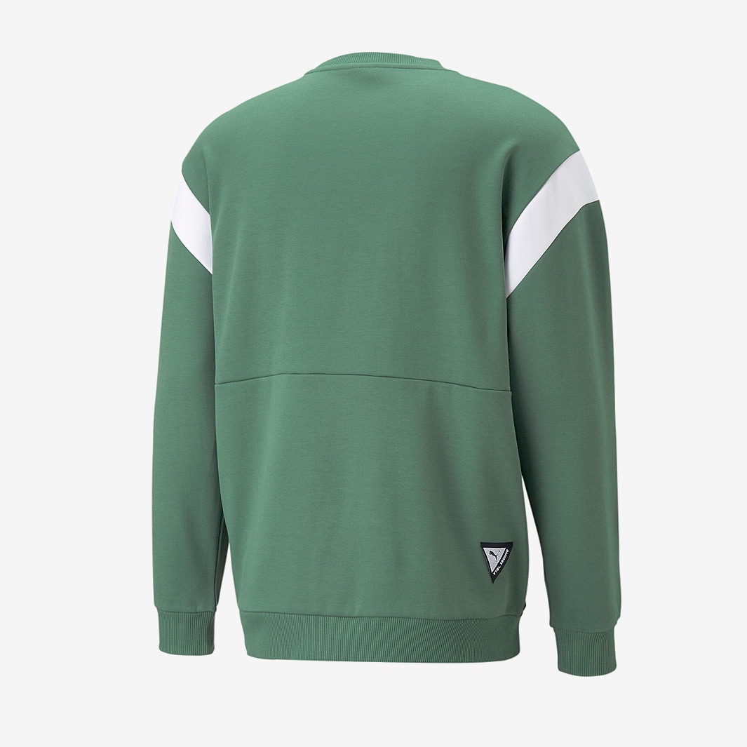 Puma Manchester City 22/23 Football Archive Crew Top - Deep Forest ...