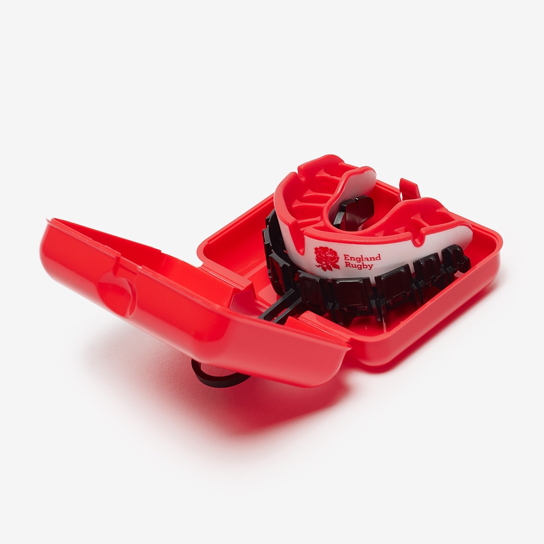 Opro Self-Fit Gen5 Gold England RFU Mouthguard - White - Adult Protection