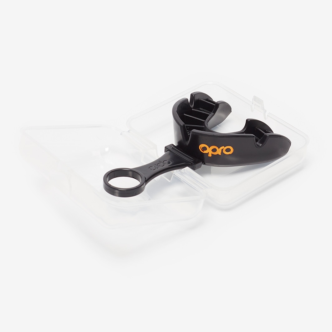 Opro Self-Fit Gen5 Junior Bronze Mouthguard - Black - Junior Protection