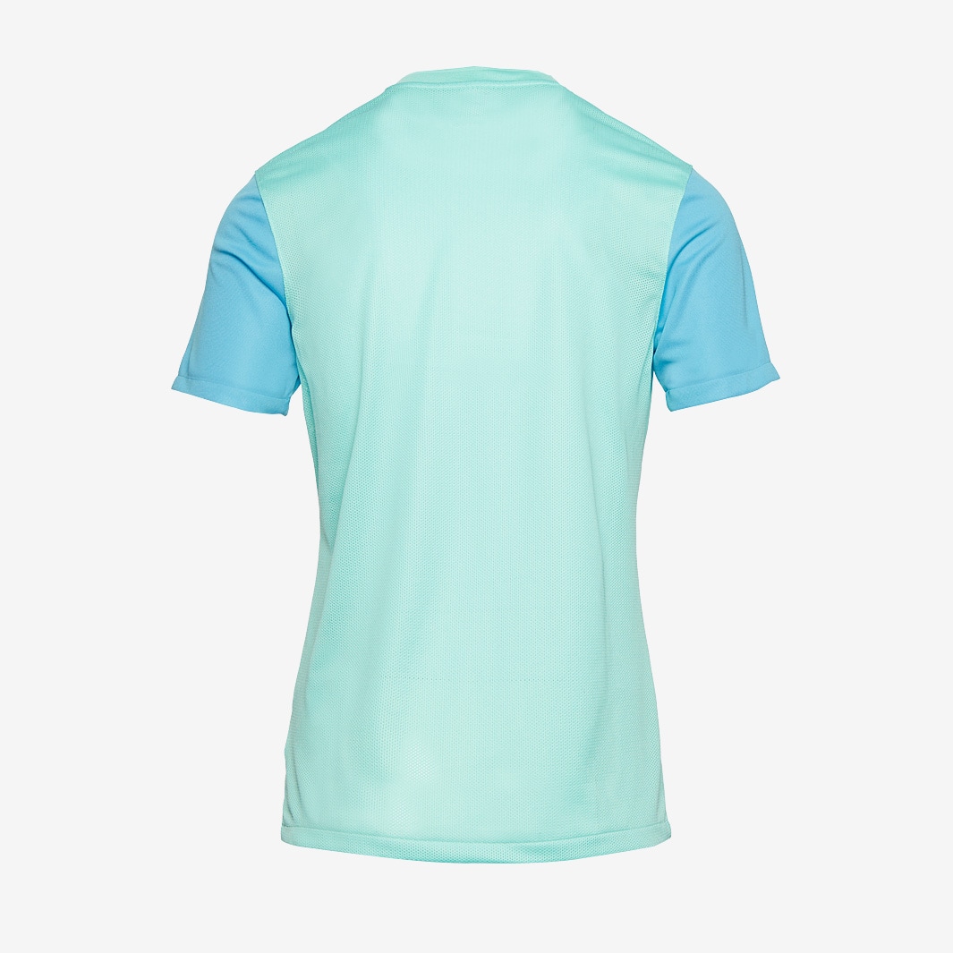 Nike Dri-Fit Trophy V SS Shirt - Hyper Turq/Chlorine Blue/White - Mens ...