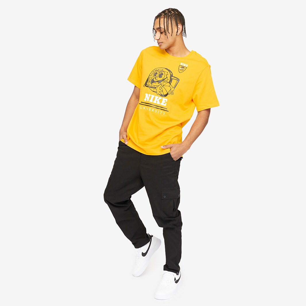 Nike NIKEU Tee - University Gold - Mens Clothing | Pro:Direct Basketball