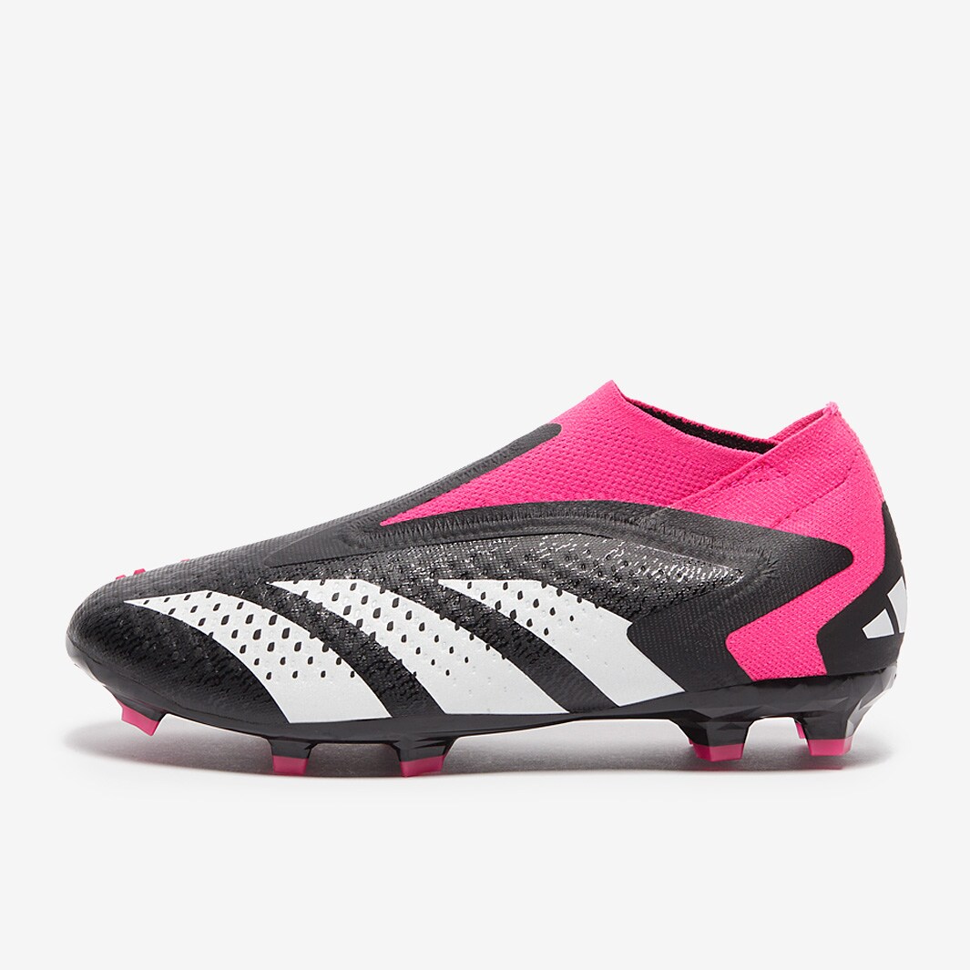 adidas Kids Predator Accuracy+ FG - Core Black/White/Team Shock Pink ...