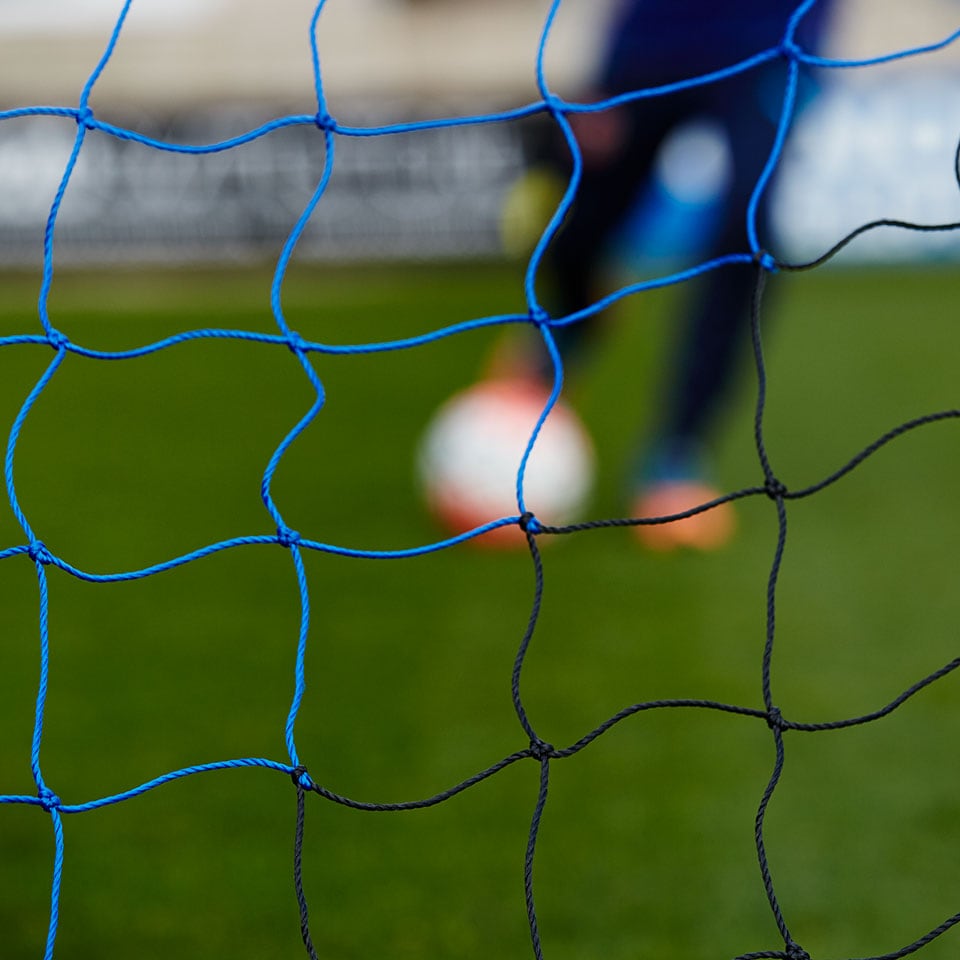 Pro Direct - Diamond - Goal Nets - Flat Rung - Nets - Blue / Black