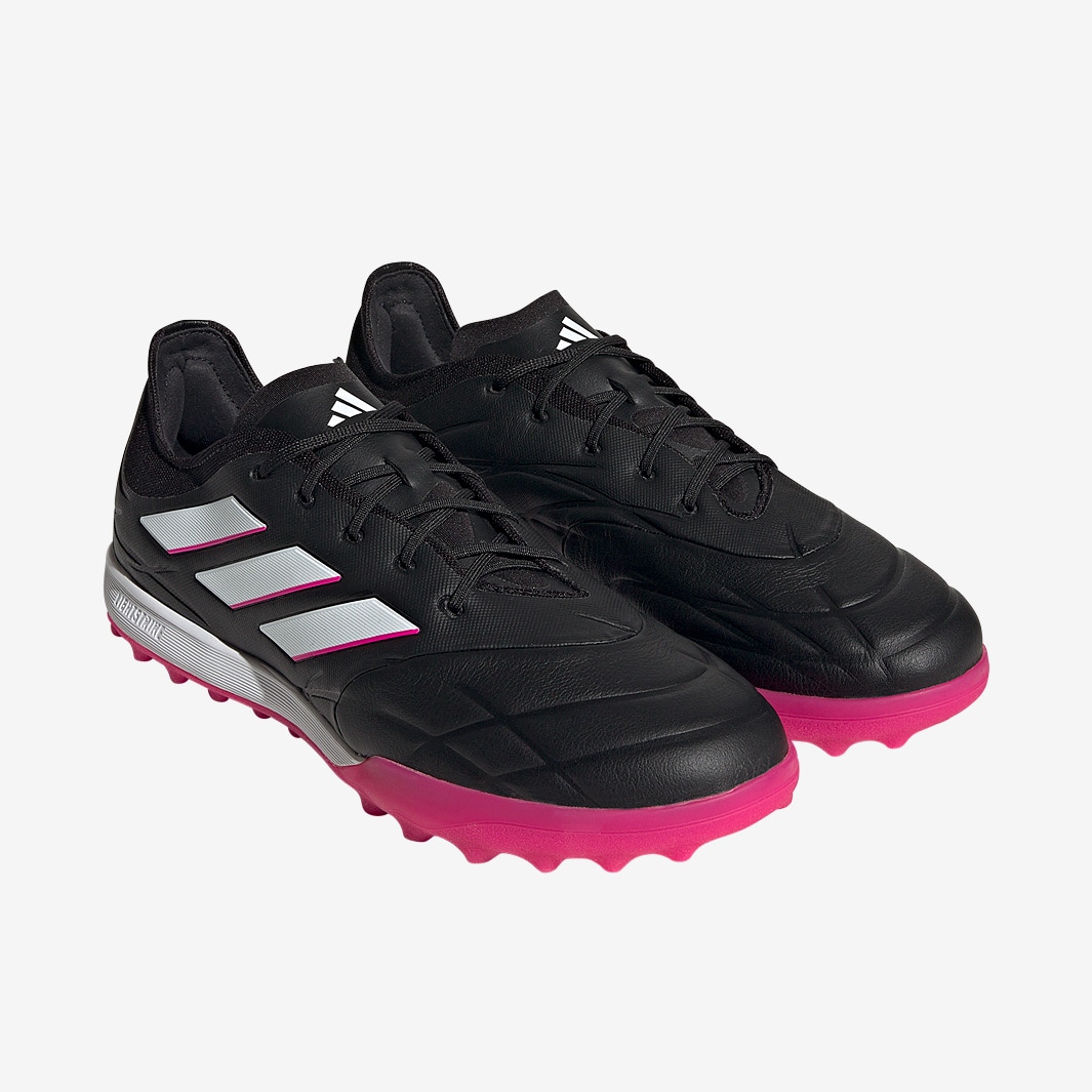 adidas Copa Pure.1 TF - Core Black/Zero Met./Team Shock Pink - Mens ...