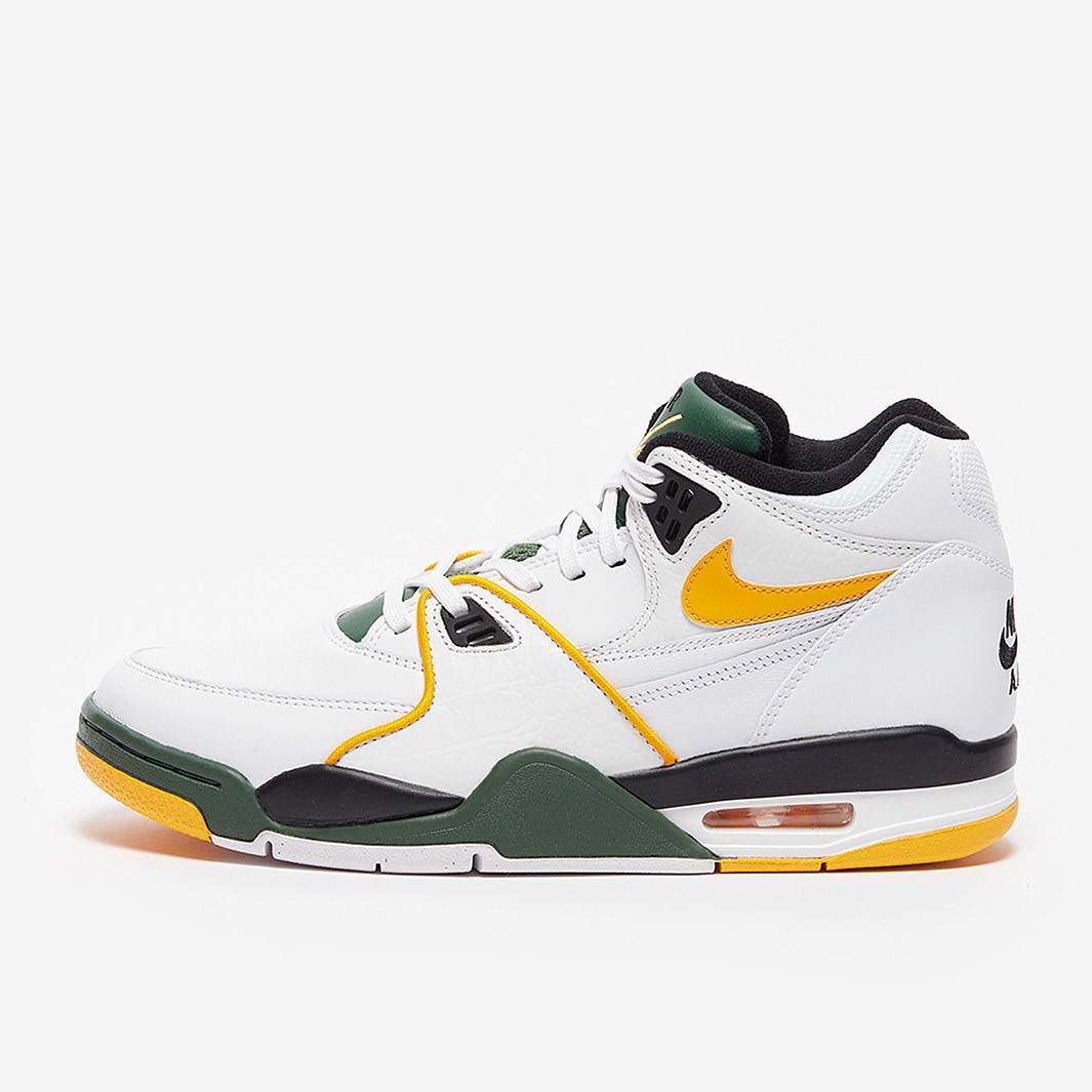 Nike Sportswear Air Flight - White/Del Sol/Black - Trainers - Mens Shoes