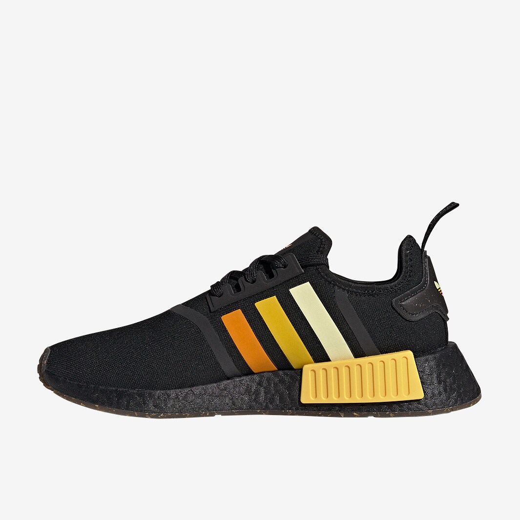 adidas Originals NMD_R1 - Core Black/Carbon/Clast Red-Trainers-Mens ...