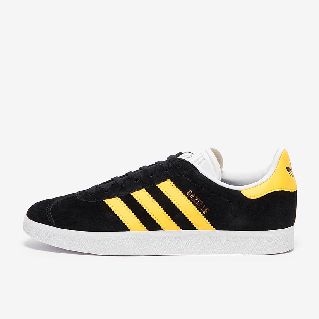 adidas Originals adicolor Gazelle - Core Black/Yellow/Ftw White ...