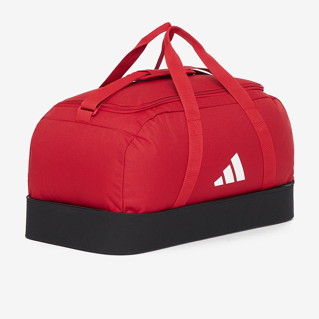 adidas 3 Stripe Tiro League Duffle Bag (BC) Medium - Team Power Red ...