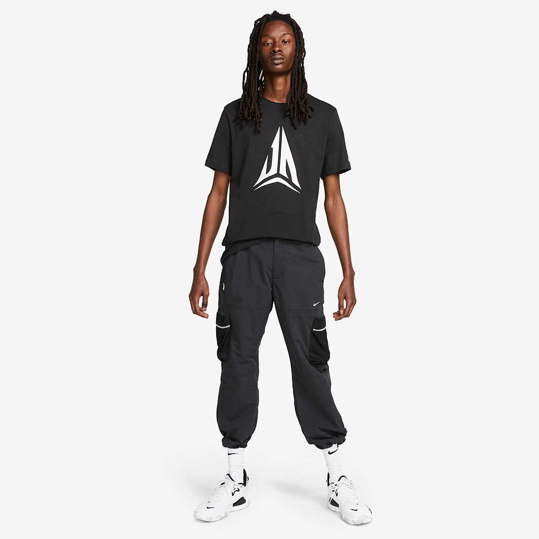 Nike Ja Morant Hybrid Tee - Black - Mens Clothing | Pro:Direct Basketball