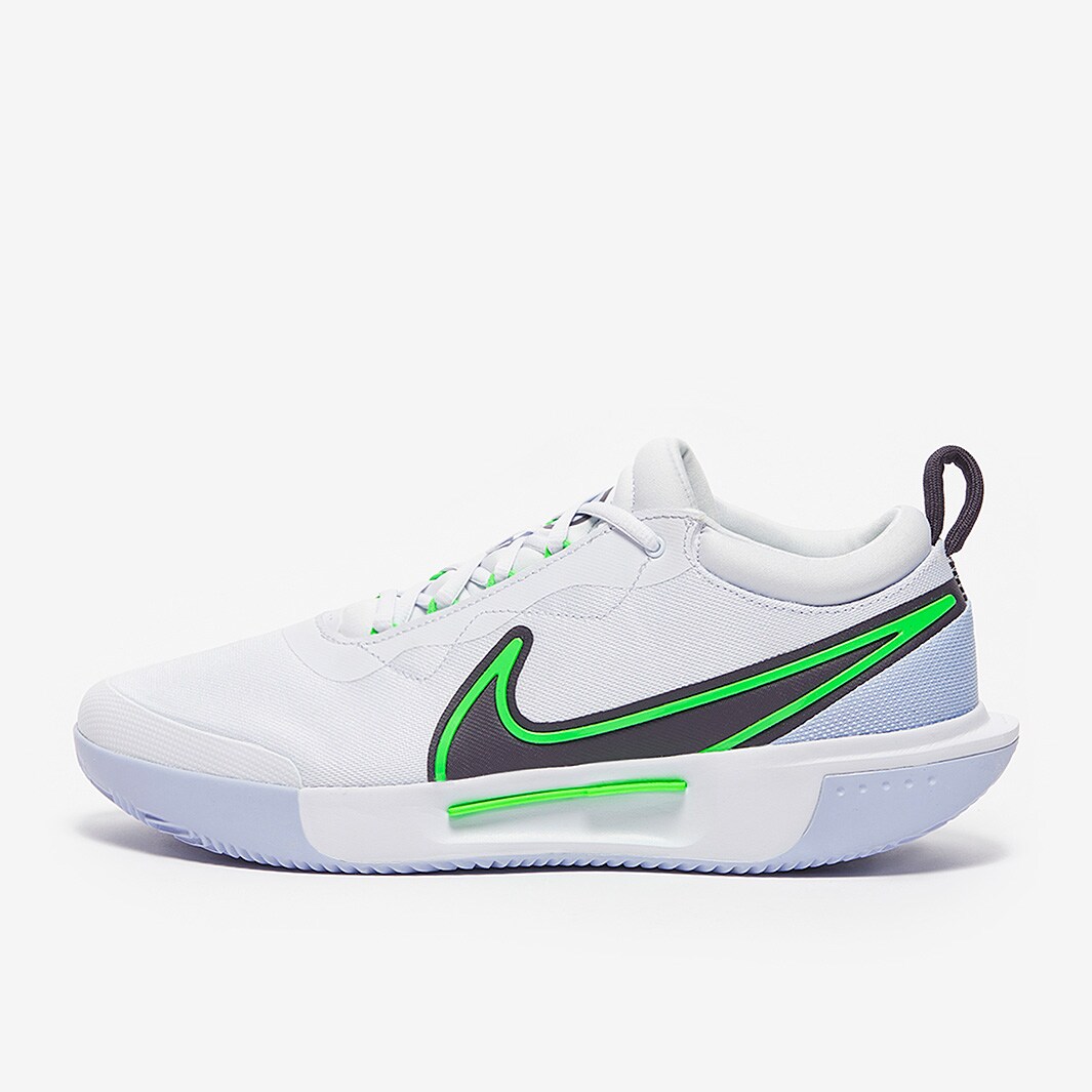 Nike Court Air Zoom Pro - Football Grey/Green Strike-Gridiron - Mens ...