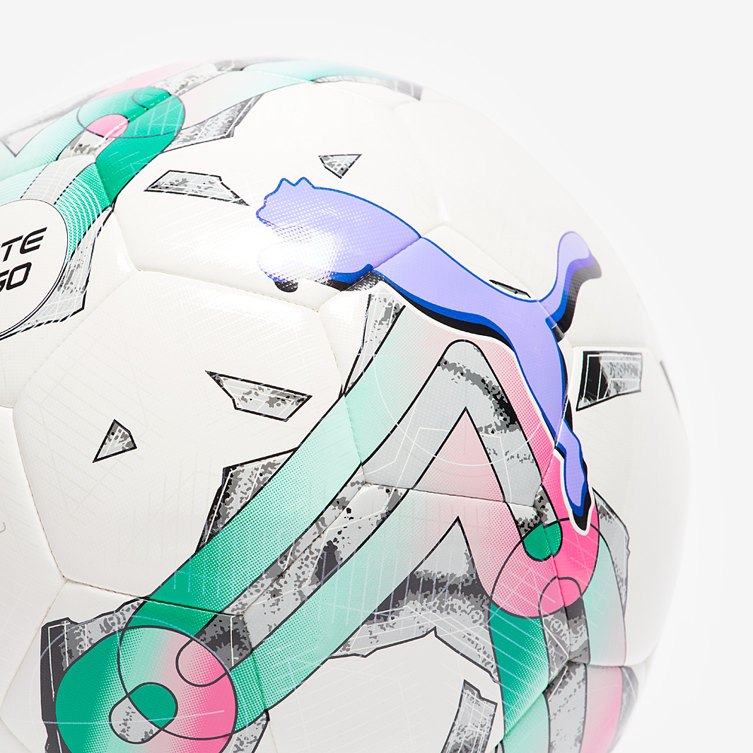 Puma Orbita 5 Hybrid Lite 350 - Puma Red/Rose Red/Deep Aqua - Footballs ...